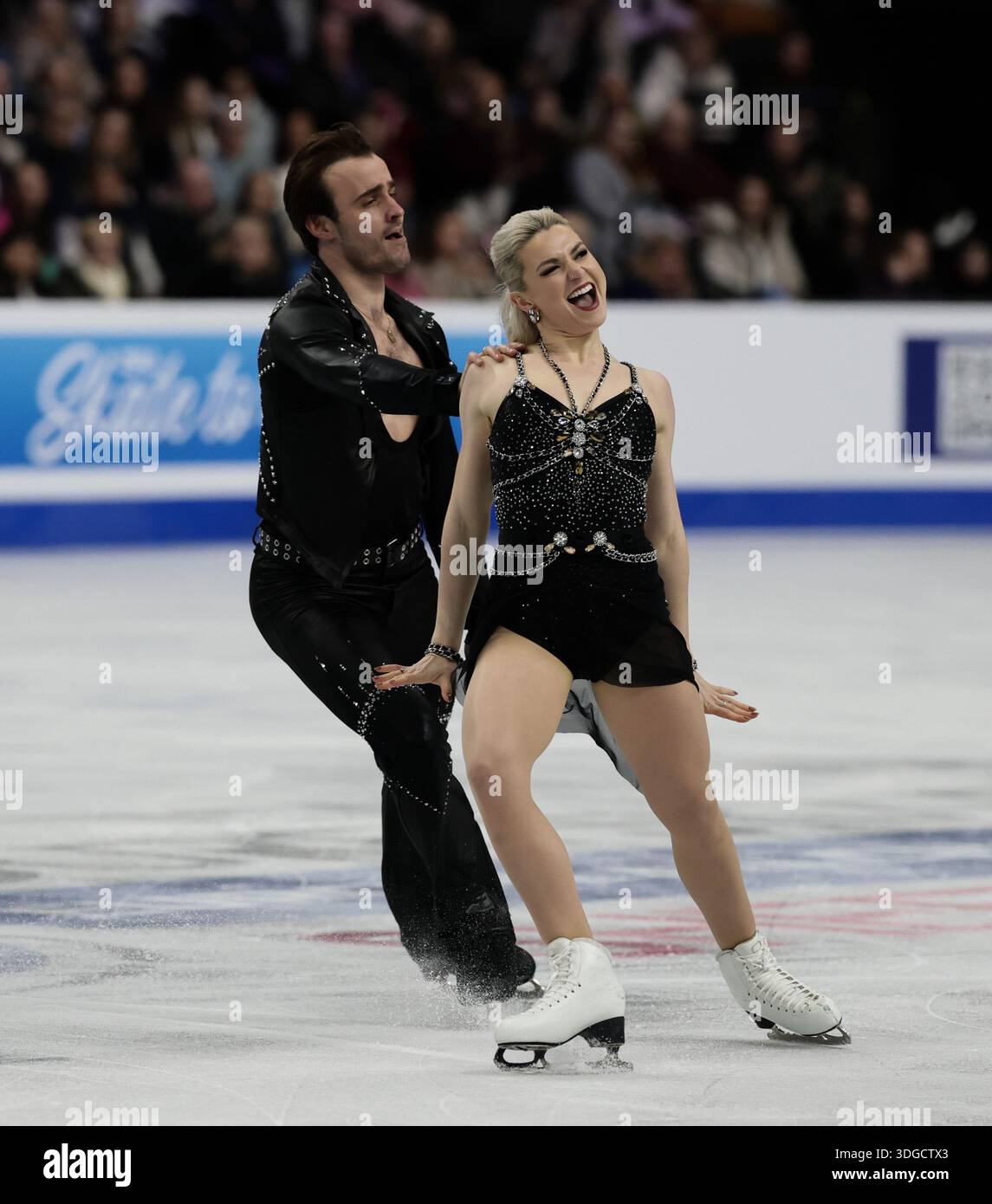 Day Three. 16th Jan, 2026. Olivia Smart and Tim Dieck of Spain compete ...