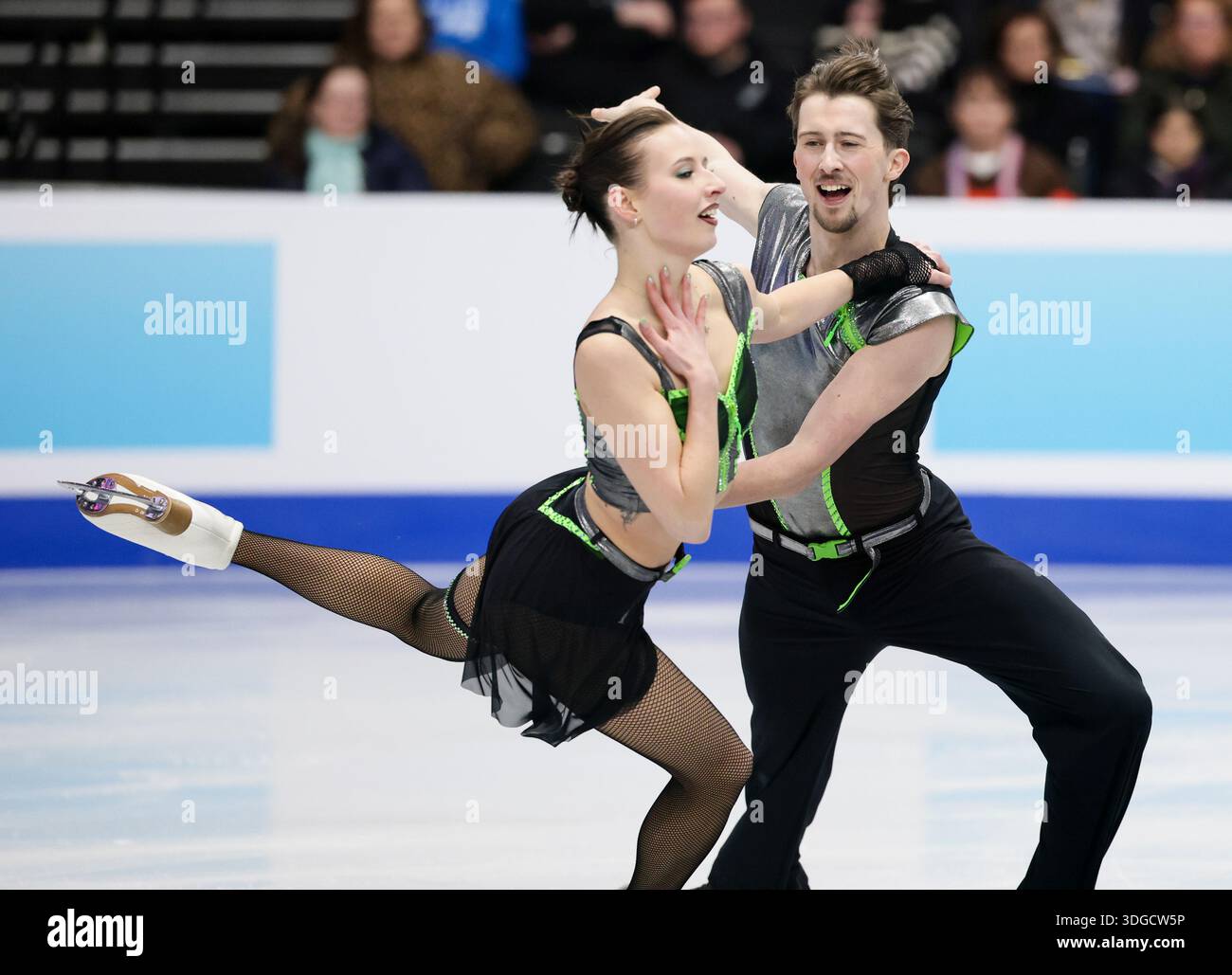 Day Three. 16th Jan, 2026. Charise Matthaei and Max Liebers of Germany ...