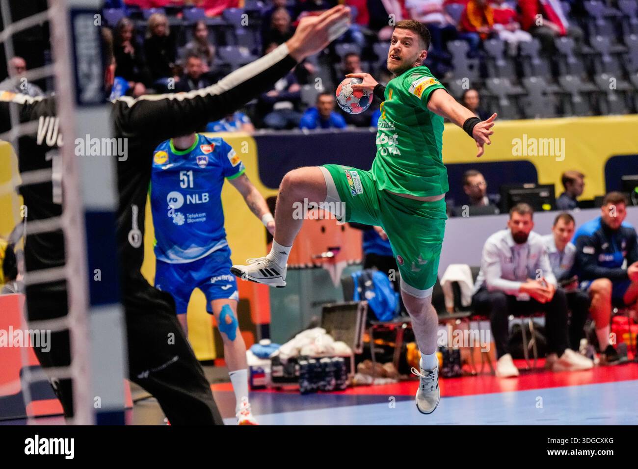 Bærum 20260116. The European Championship match in handball between ...