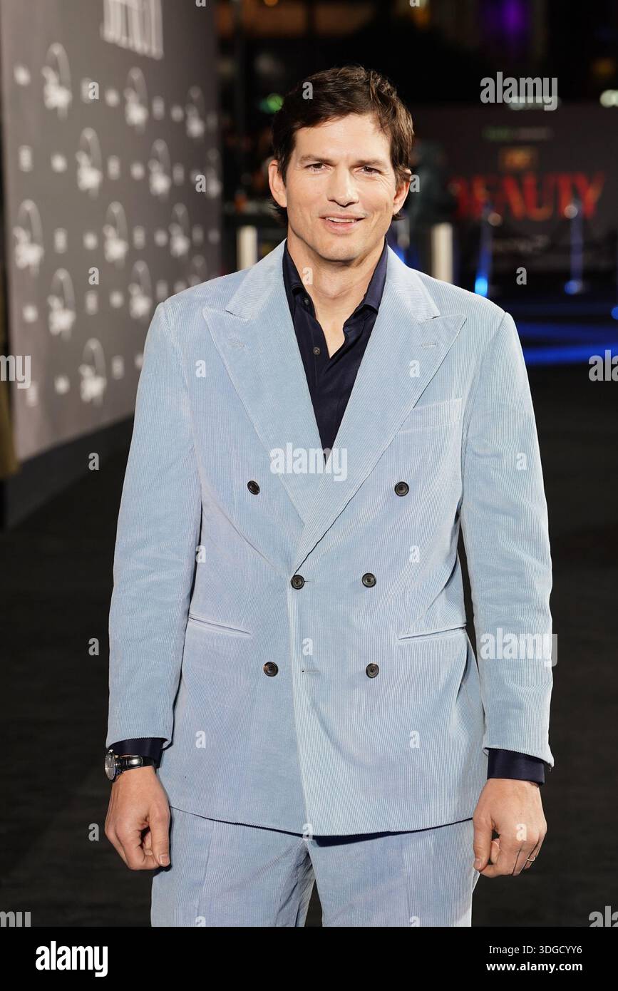 Ashton Kutcher attending the UK premiere of The Beauty at London's ...