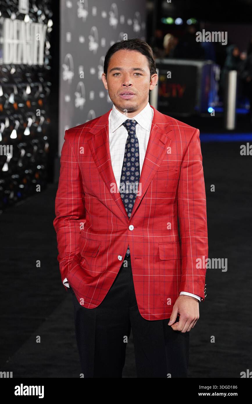 Anthony Ramos attending the UK premiere of The Beauty at London's Odeon ...
