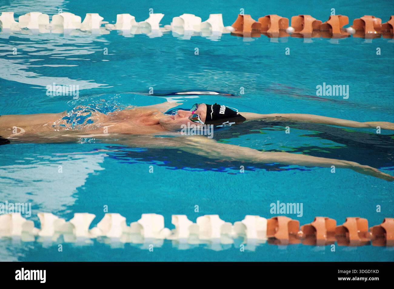 January 16, 2026: Luke Barr competing in the menÃ•s 50 LC Meter ...