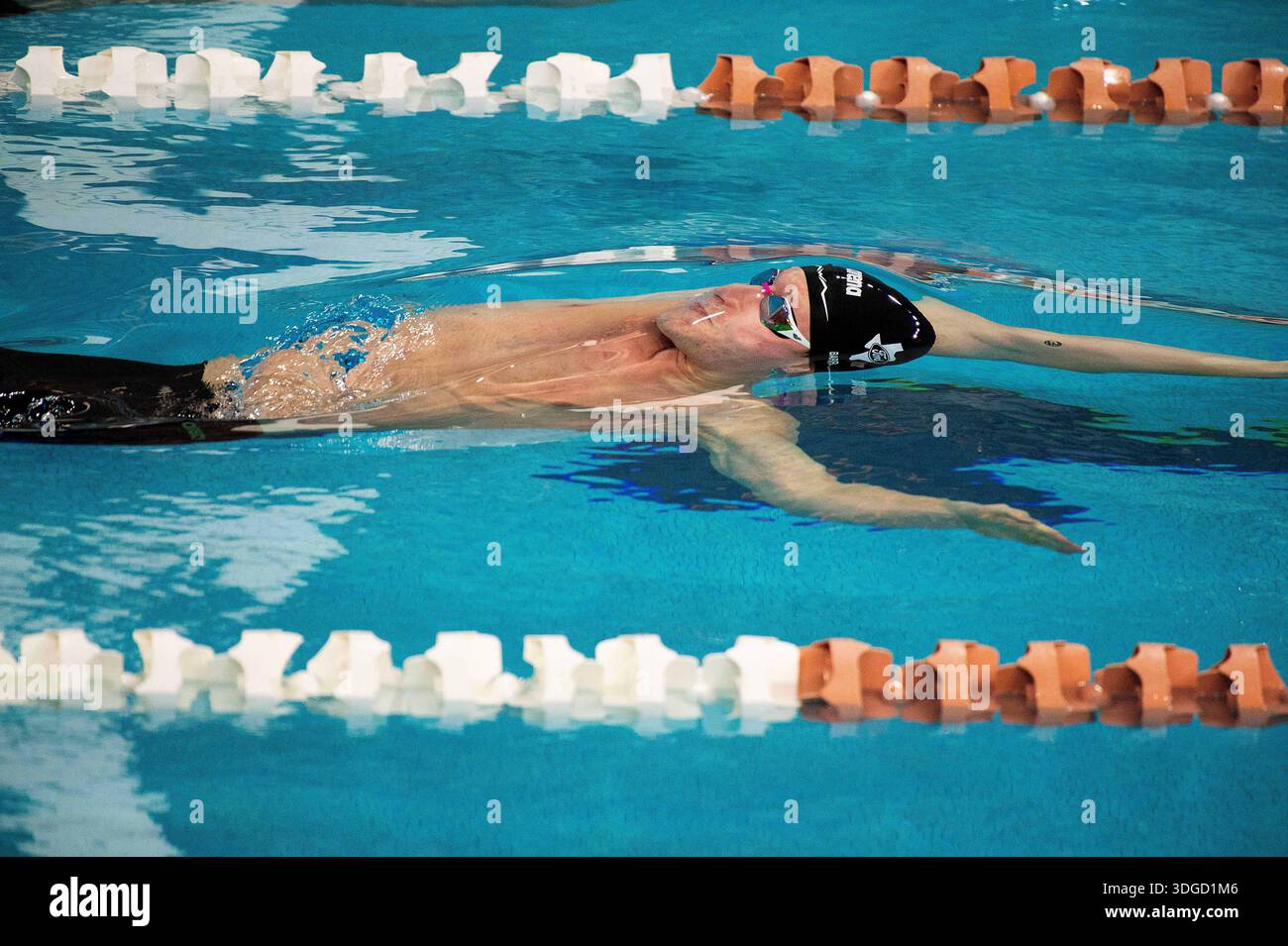 January 16, 2026: Luke Barr competing in the menÃ•s 50 LC Meter ...