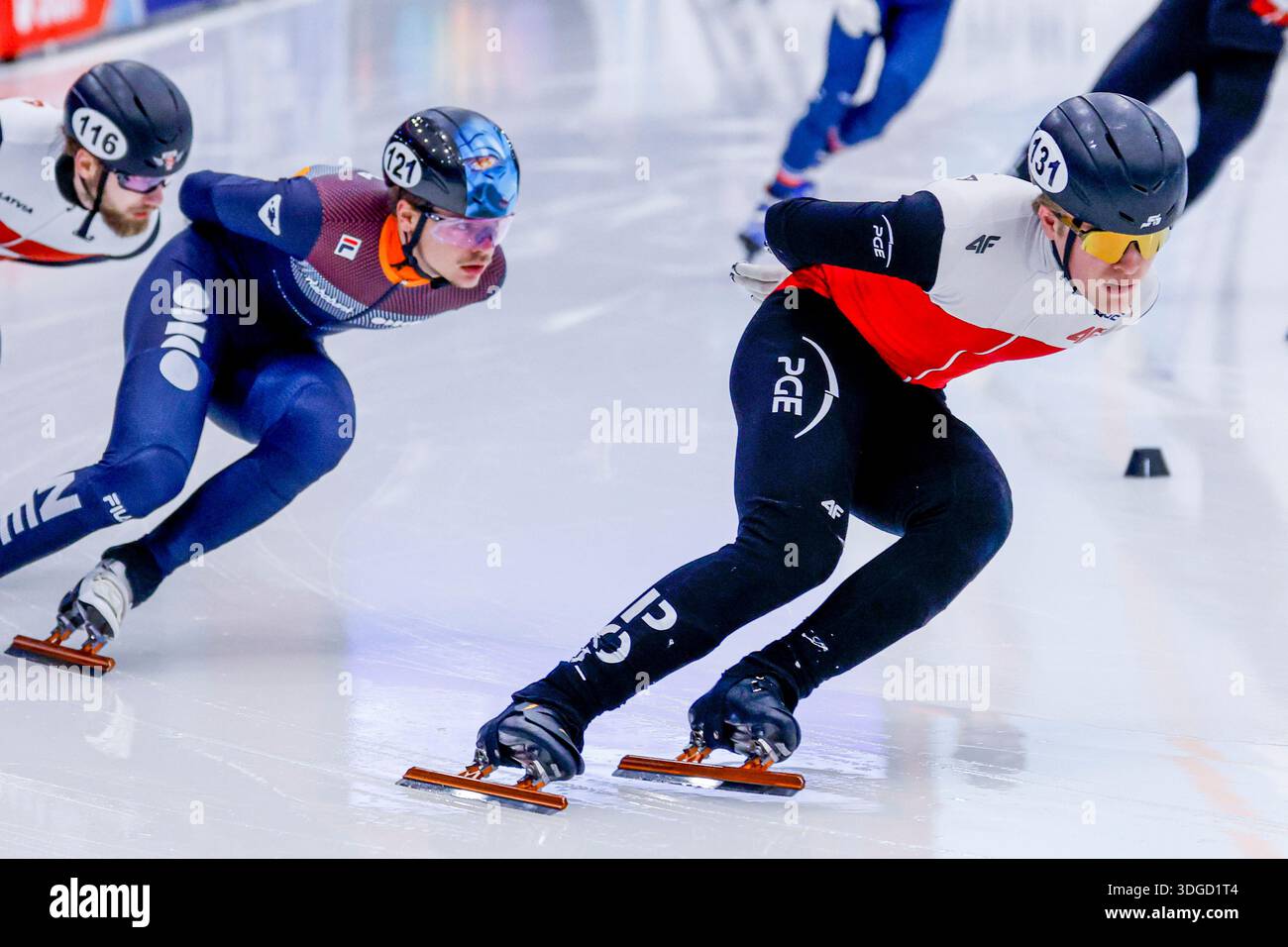 Neithan Thomas of Poland competing on the Men Relay Quarterfinals on ...