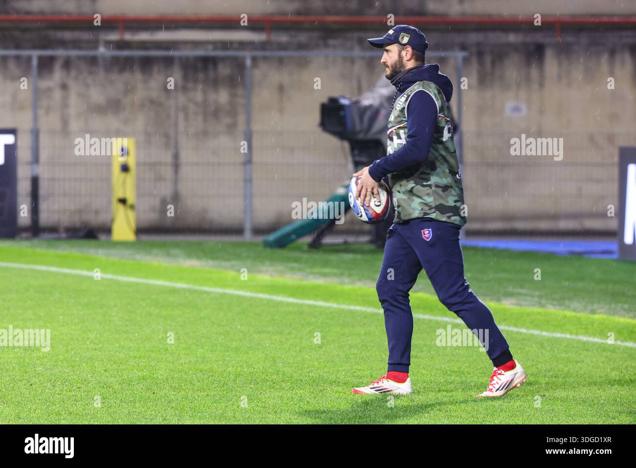 David IRAZOQUI head coach of Beziers during the Pro D2 match between ...