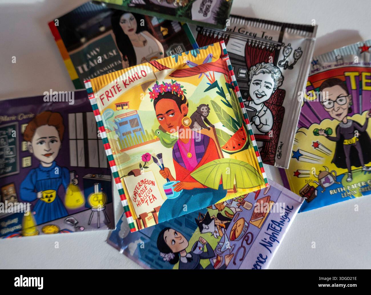MighTEA Women of HerStory tea Bugs, 2026, USAFrida Kahlo, painter ...