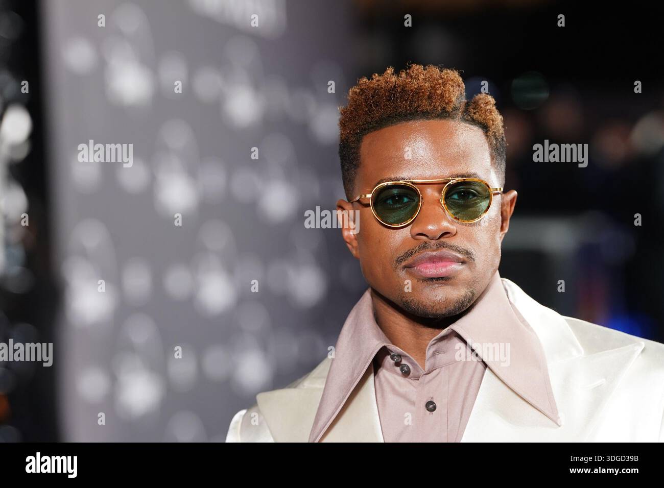 Jeremy Pope attending the UK premiere of The Beauty at London's Odeon ...