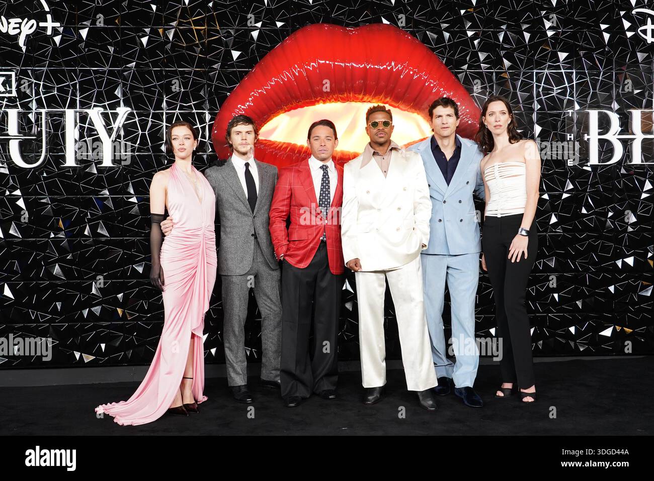 (left- right) Jessica Alexander, Evan Peters, Anthony Ramos, Jeremy ...