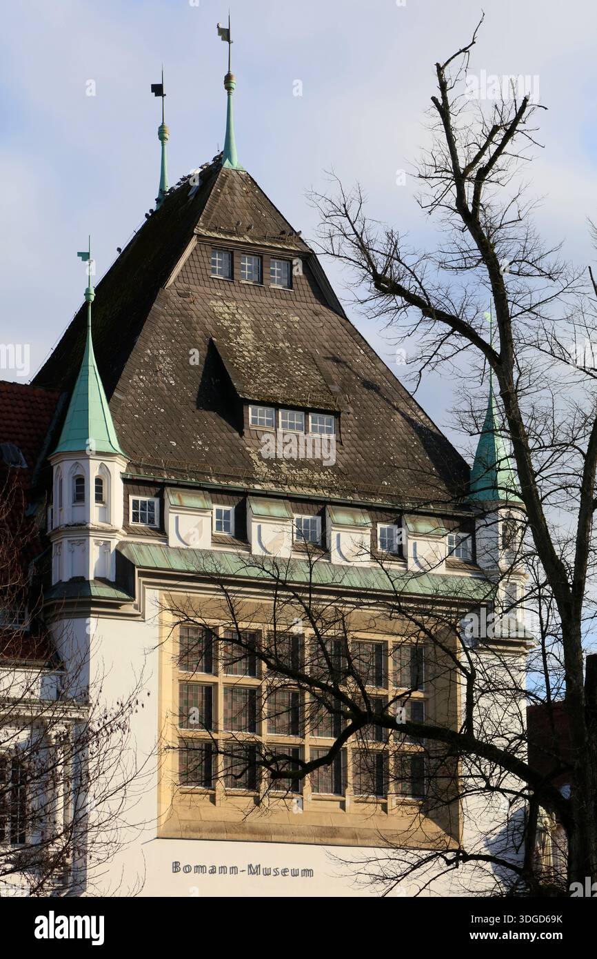 Bomann-Museum, Altstadt von Celle, Niedersachsen, Deutschland ...