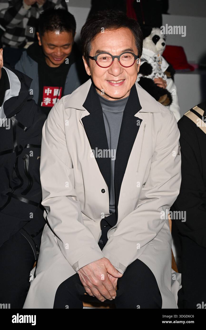 Milan, Italy. 16th Jan, 2026. Men's Fashion, Fall/Winter 2026 - Li-Ning ...