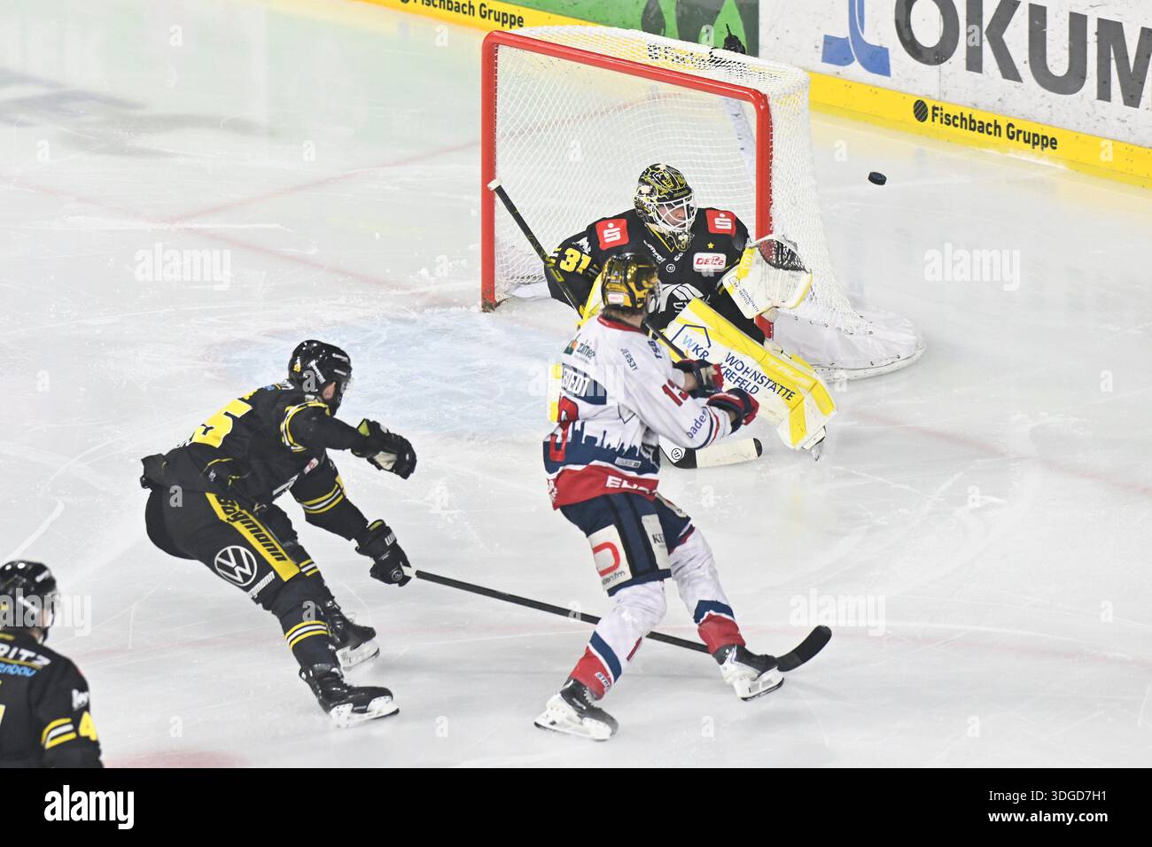 Eishockey DEL2 25/26 - 35.Spieltag: Krefeld Pinguine vs EHC Freiburg am ...