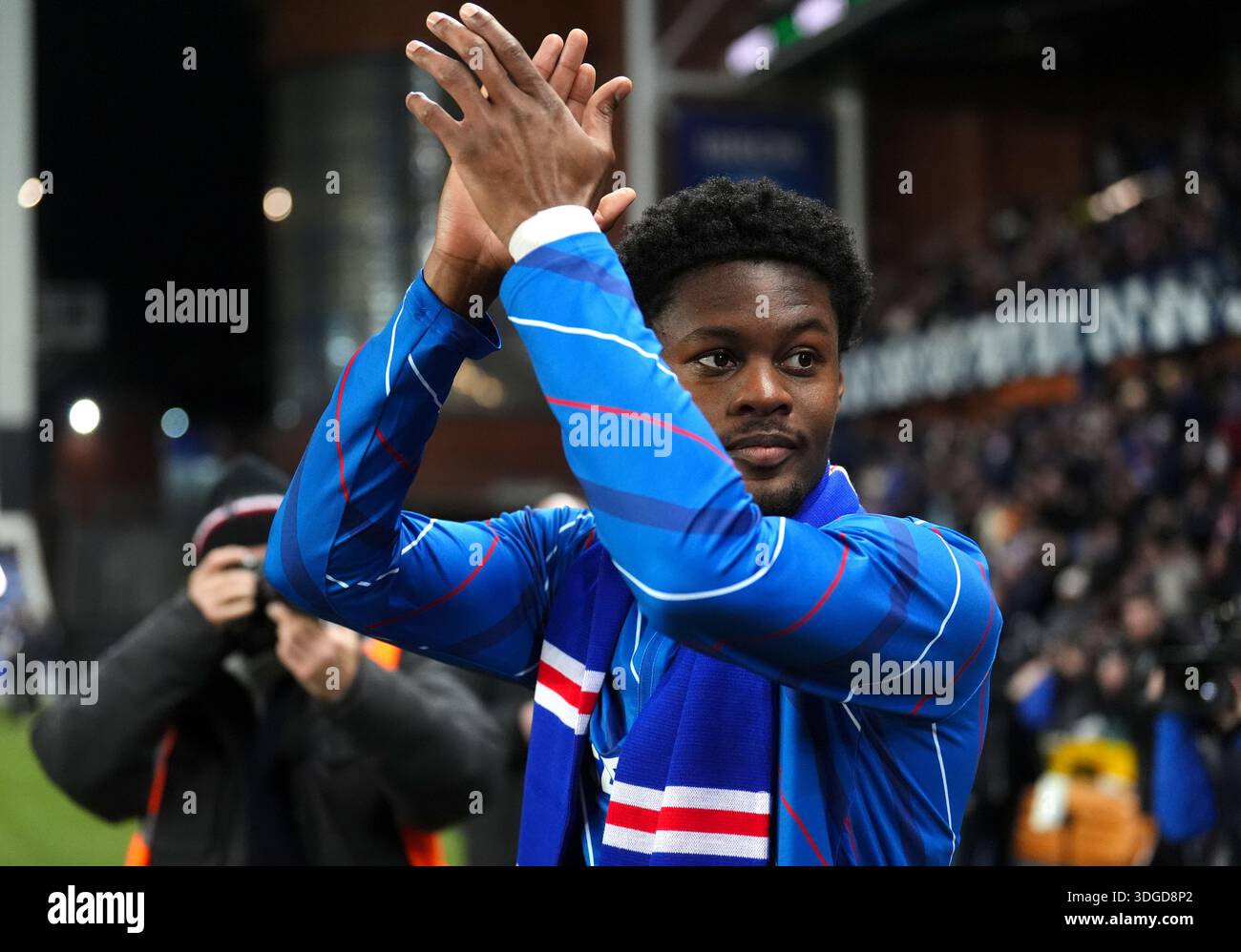 Rangers' Tochi Chukwuani ahead of the Scottish Gas Men's Scottish Cup ...