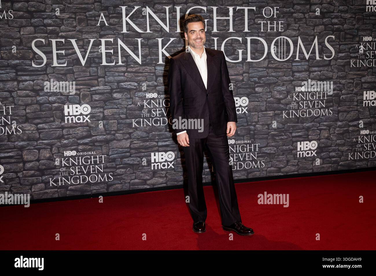 Rome, Italy, on 15 January 2026. Daniel Ings attends the “A Knight of ...