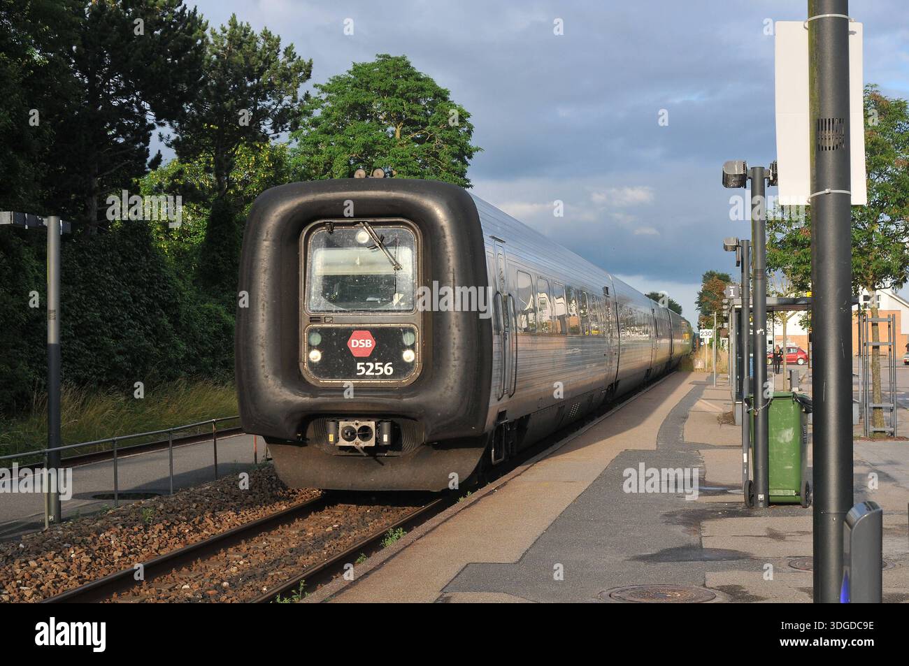 Jyderup Denmark. 04 July 2021, Danish public train transport in danish ...