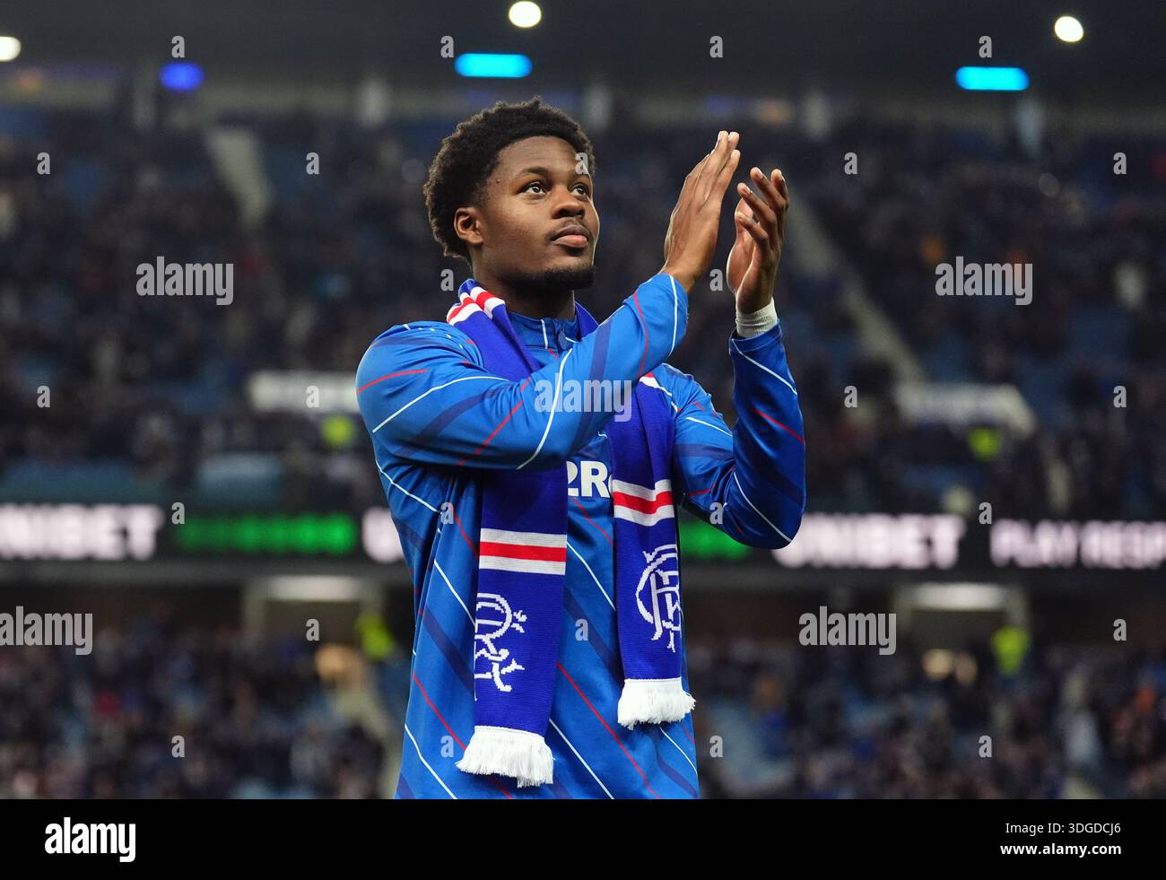 Rangers' Tochi Chukwuani ahead of the Scottish Gas Men's Scottish Cup ...