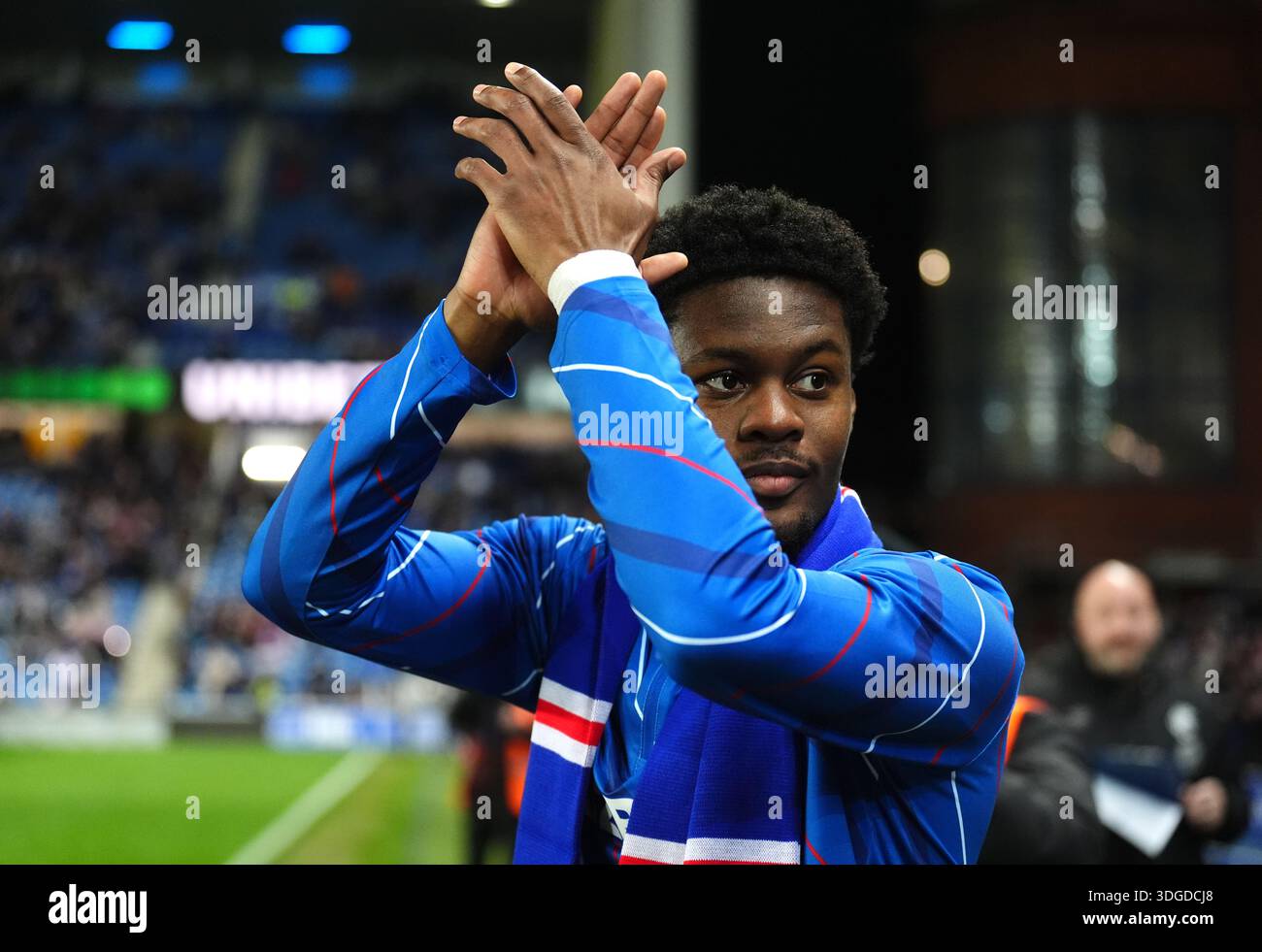 Rangers' Tochi Chukwuani ahead of the Scottish Gas Men's Scottish Cup ...