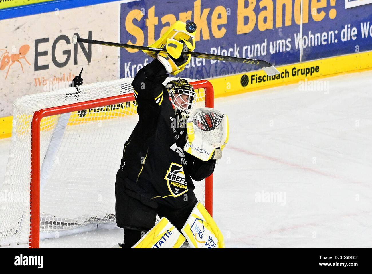 Ice Hockey DEL2 25/26 - 35th Matchday: Krefeld Pinguine vs EHC Freiburg ...