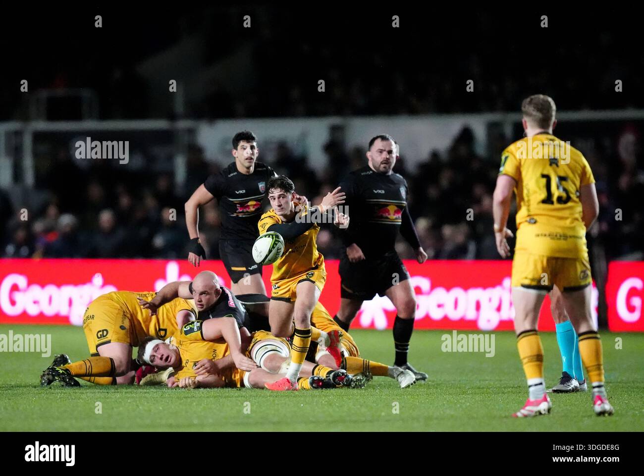 Dragon's Che Hope in action during the ECPR Challenge Cup match at ...