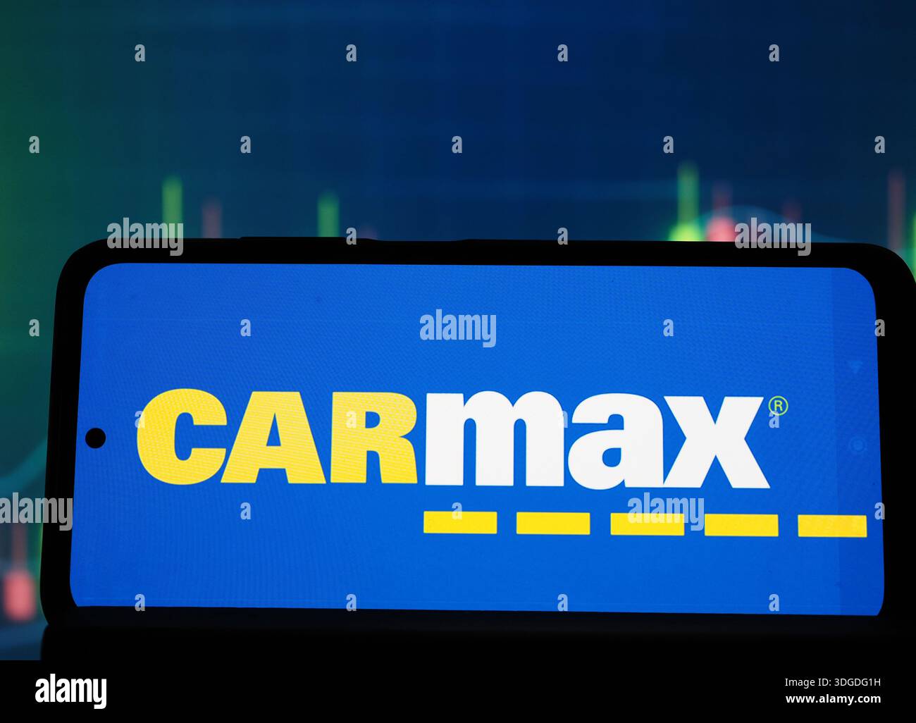 Germany. 16th Jan, 2026. In this photo illustration, the CarMax, Inc ...