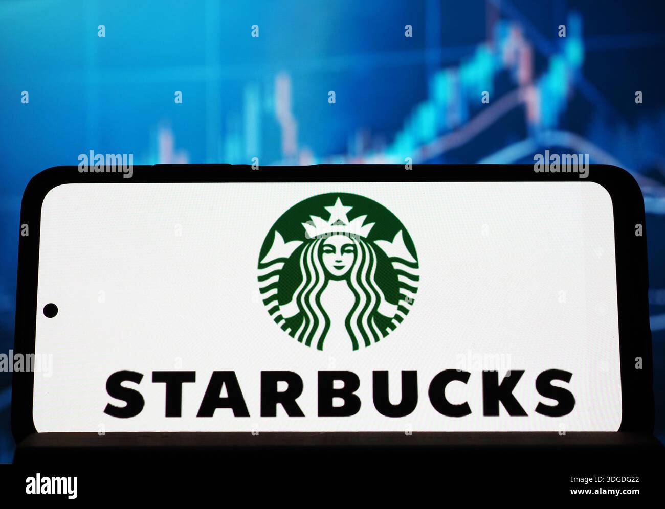 Germany. 16th Jan, 2026. In this photo illustration, the Starbucks ...