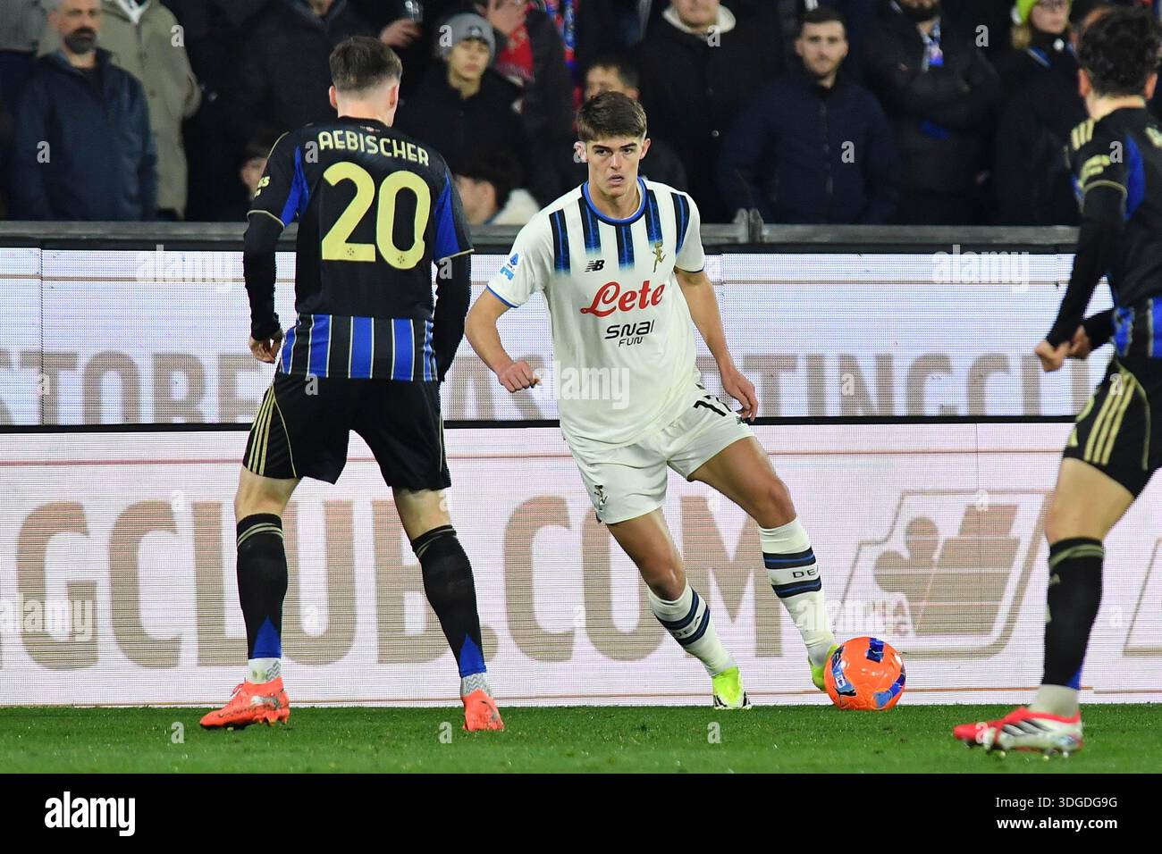 Pisa, Italy. 16th Jan, 2026. Charles De Ketelaere (Atalanta) Michel ...