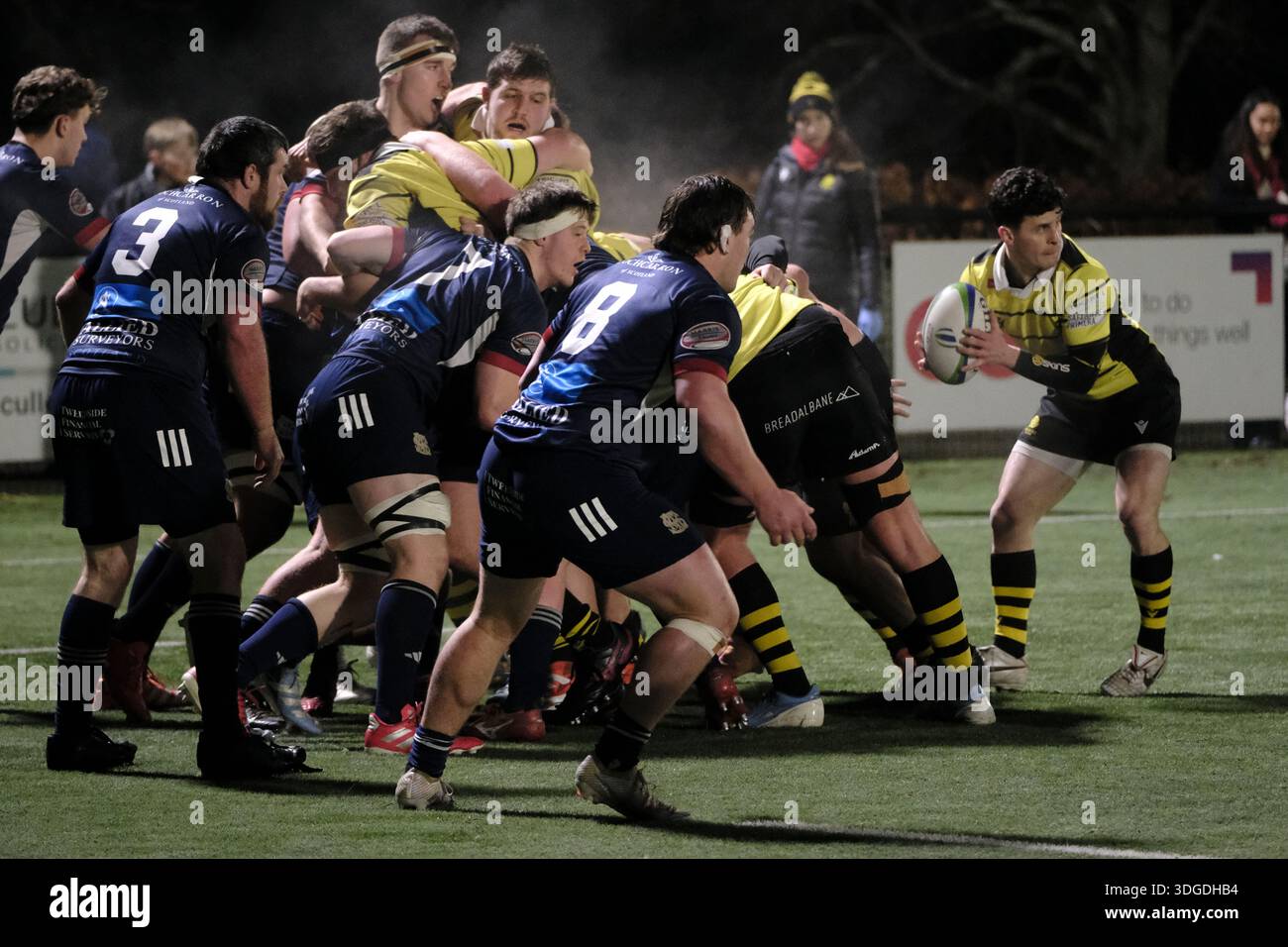 Melrose, UK. 16th Jan, 2026. RUGBY: Arnold Clark Premiership Rugby ...