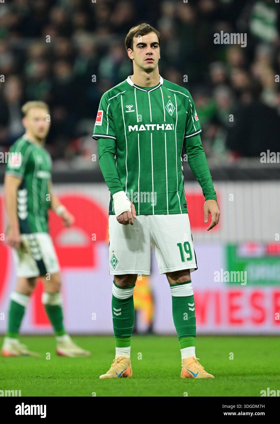 Jovan Milosevic (Bremen) Bremen, January 16, 2026, Football, Bundesliga ...