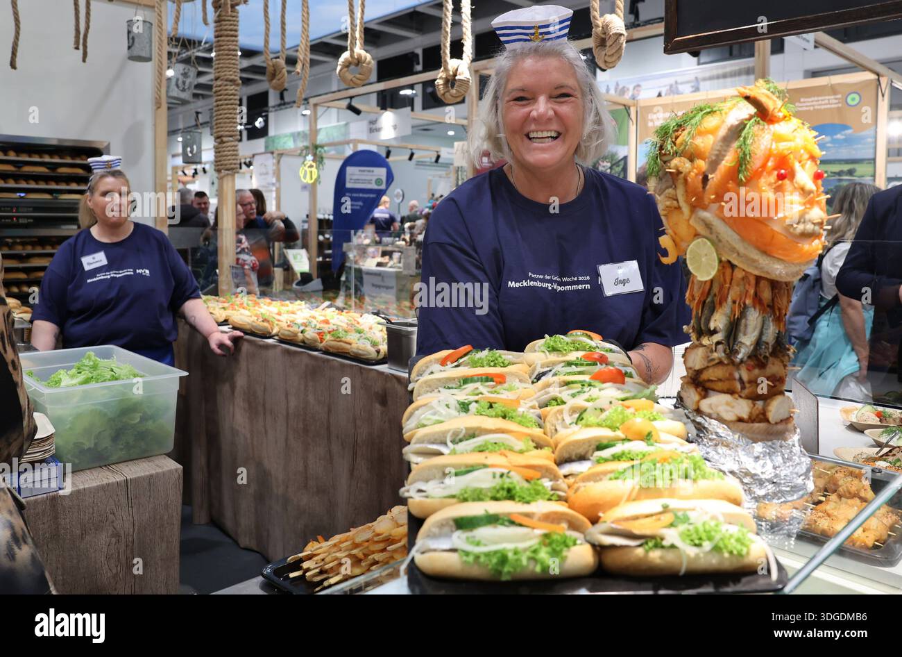 16.01.2026, Berlin - Deutschland. Grüne Woche, Inge von der Seeperle in ...