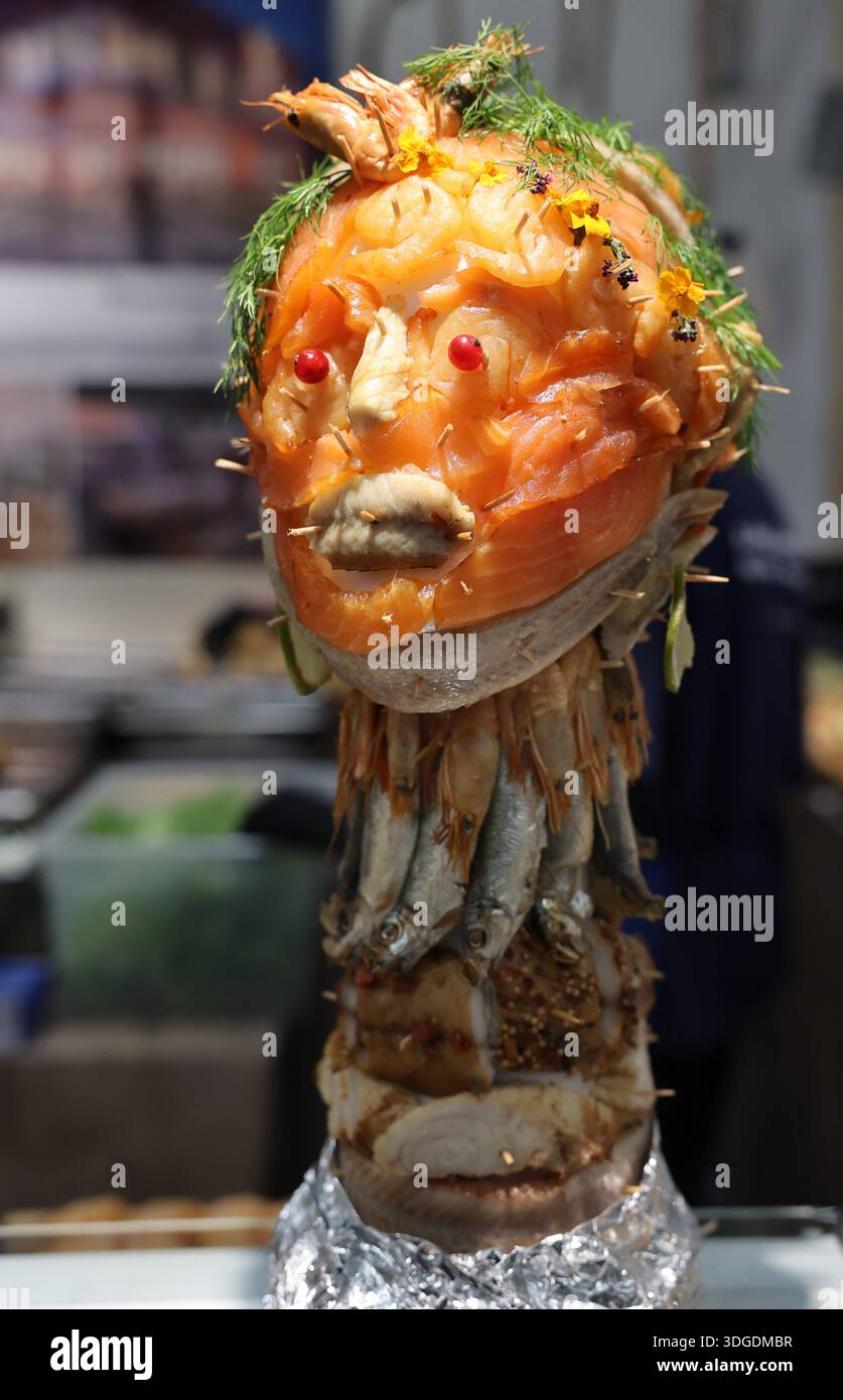 16.01.2026, Berlin - Deutschland. Grüne Woche, Fischkopp aus ...