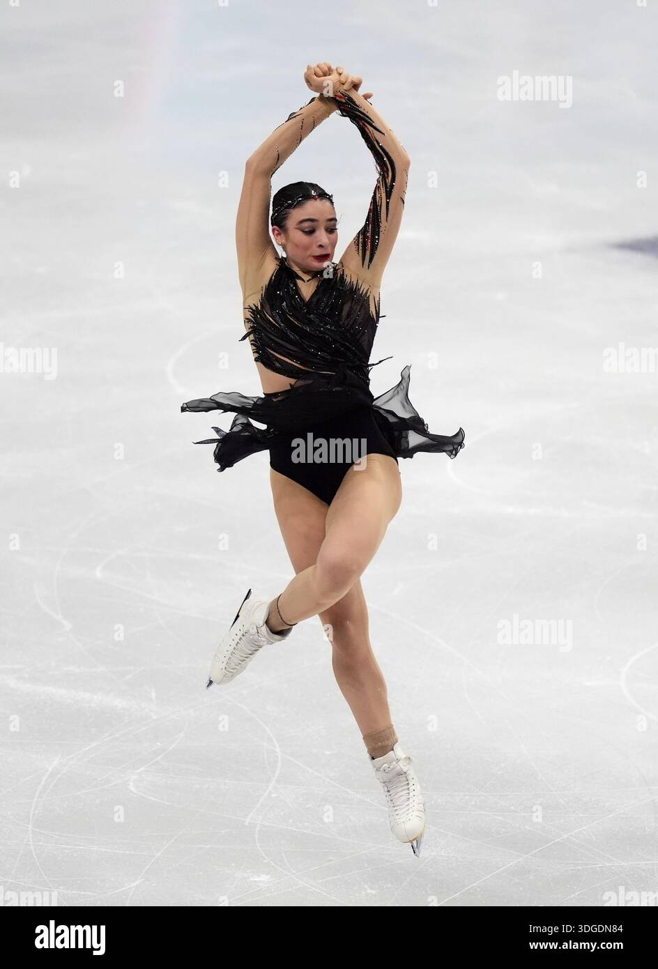 Italy's Anna Pezzetta during the Women's Free Skating on day three of ...