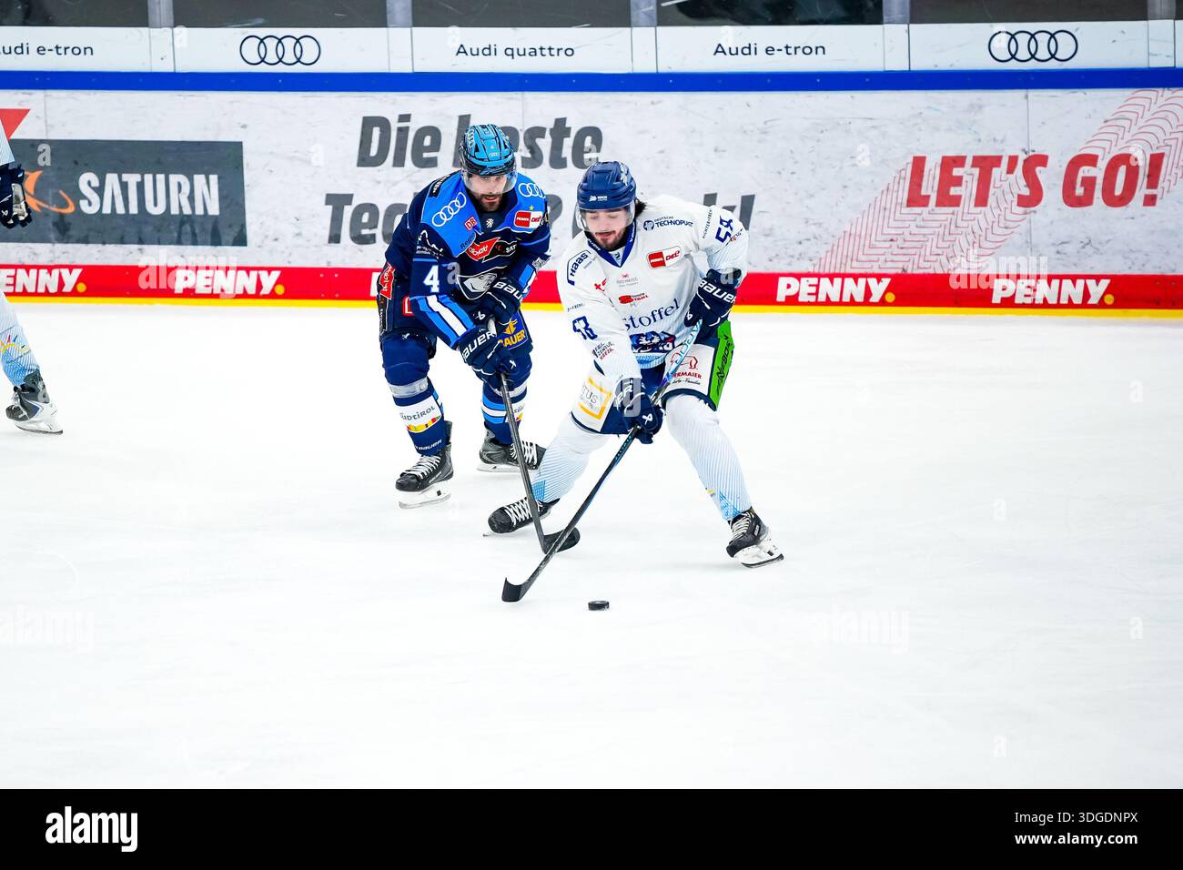 Ryan Merkley (Straubing Tigers, 58), Morgan Ellis (ERC Ingolstadt, 4 ...