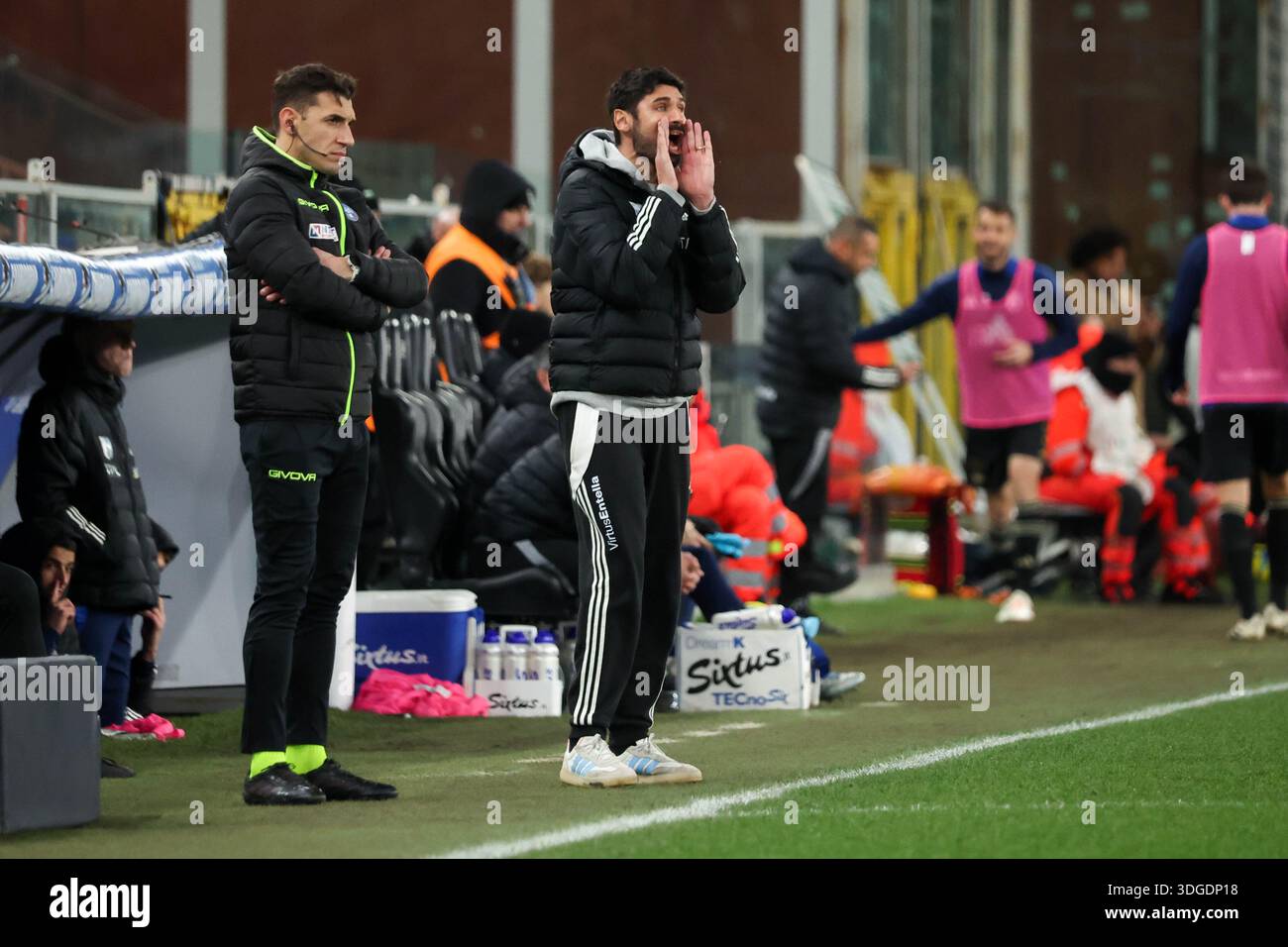 Genoa, Italy. 16th Jan, 2026. Serie B, Day 20, Stadio Ferraris, Genova ...
