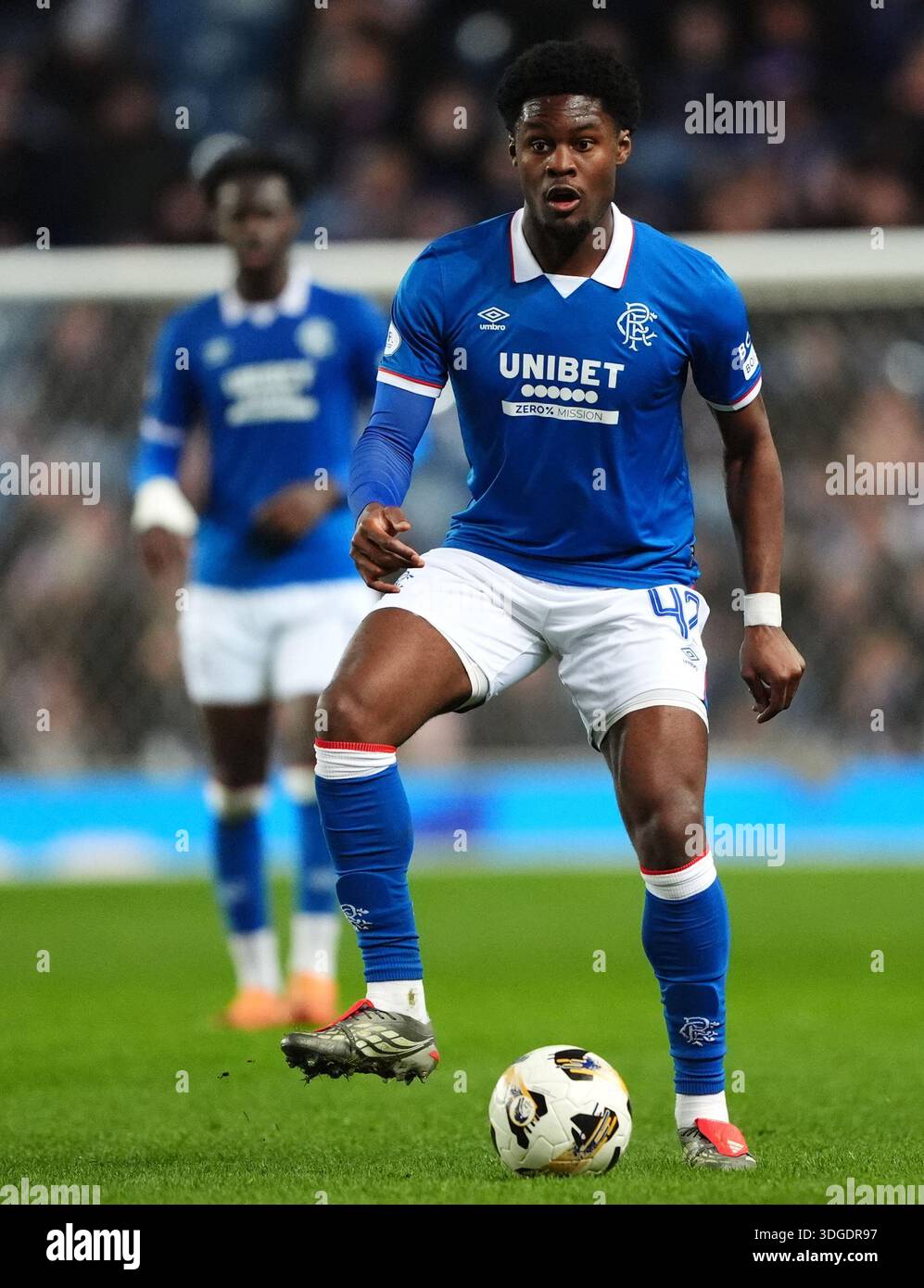 Rangers' Tochi Chukwuani during the Scottish Gas Men's Scottish Cup ...