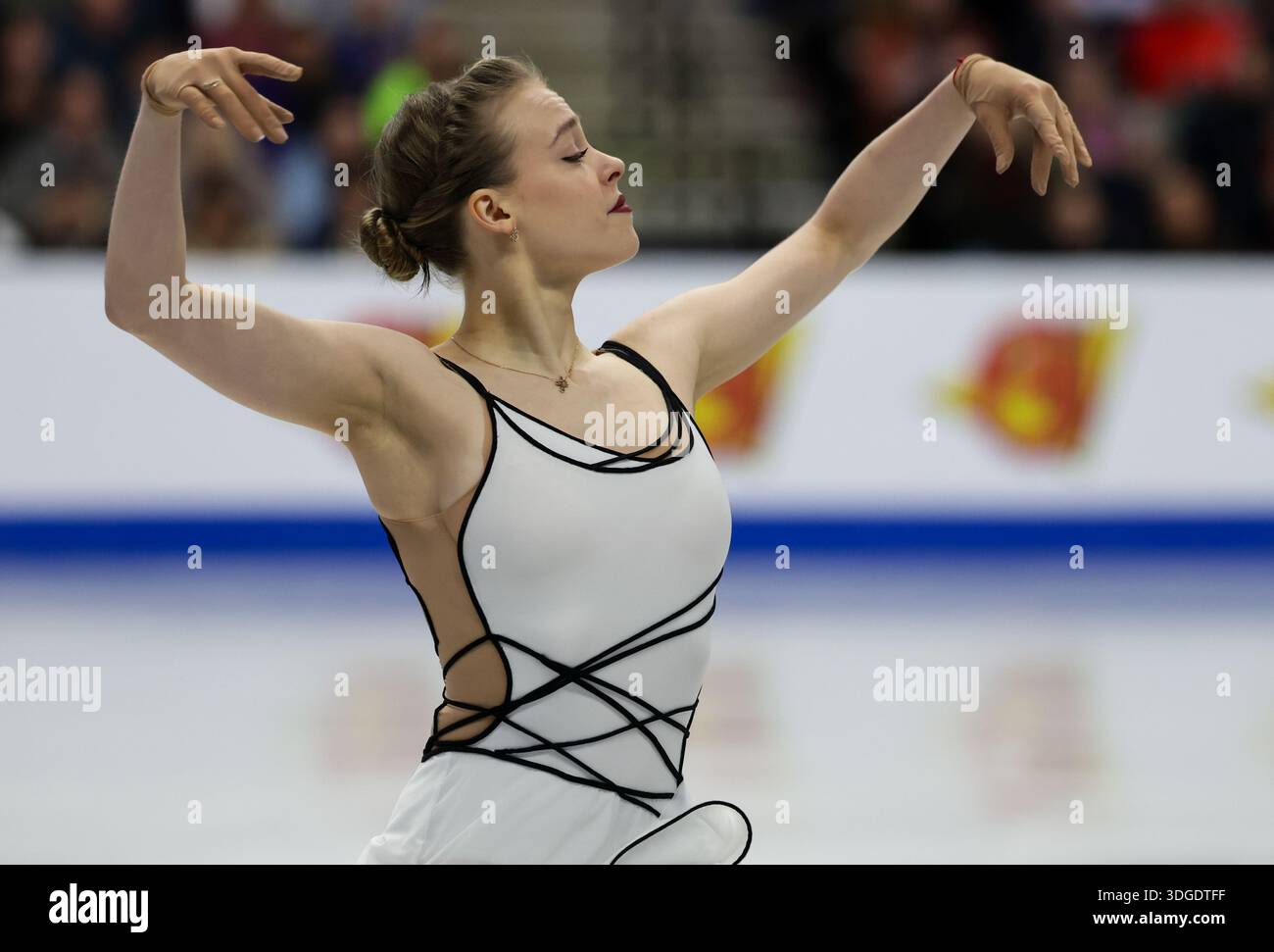 Day Three. 16th Jan, 2026. Anastasiia Gubanova of Georgia competes in ...