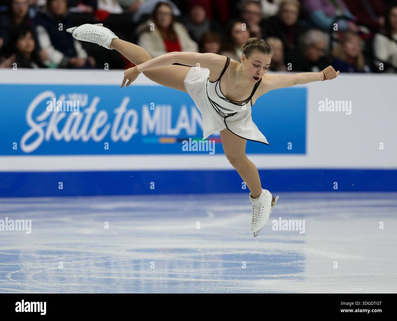 Day Three. 16th Jan, 2026. Anastasiia Gubanova of Georgia competes in ...