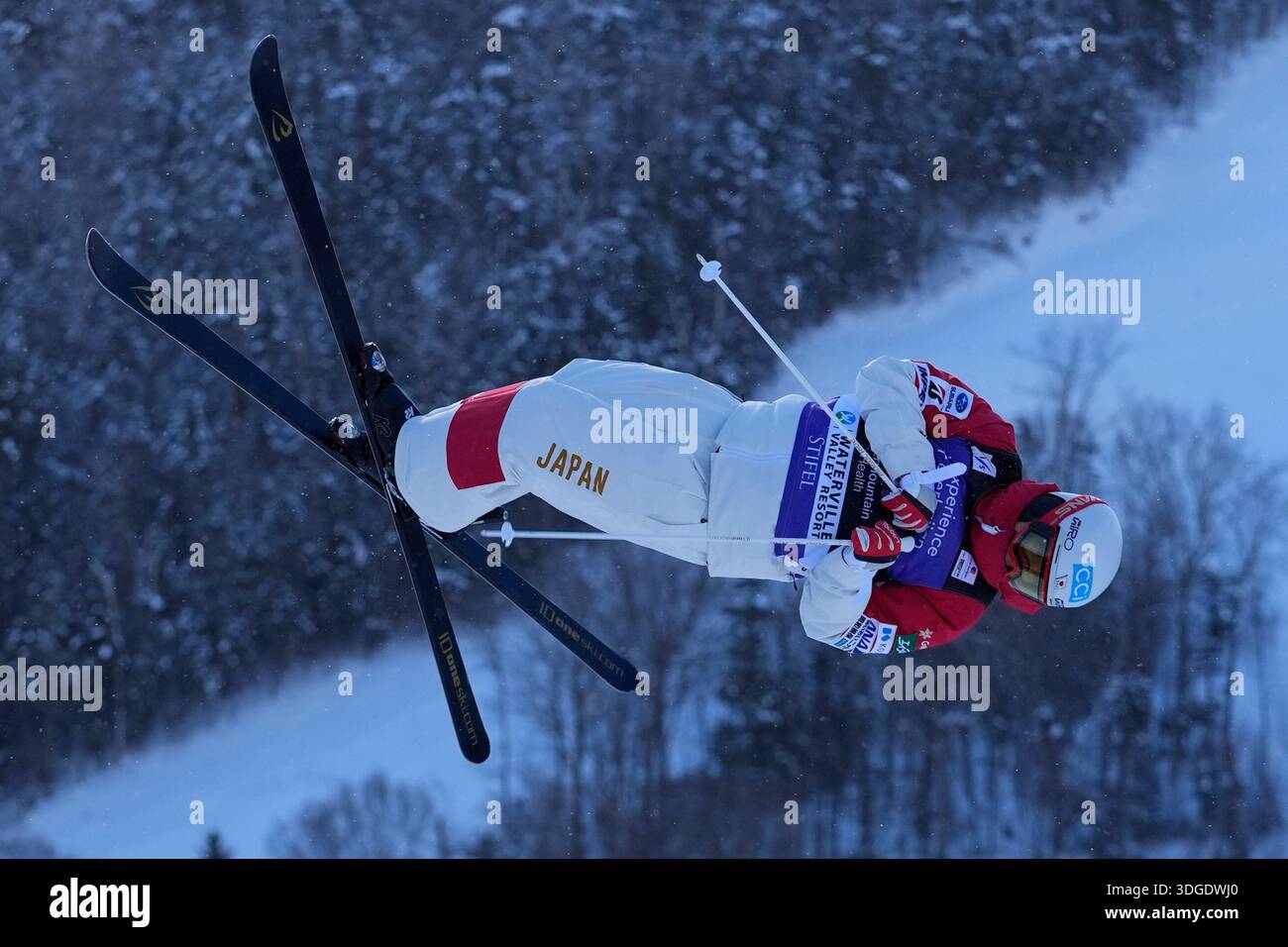 Japan's Ikuma Horishima competes in the men's World Cup freestyle ...