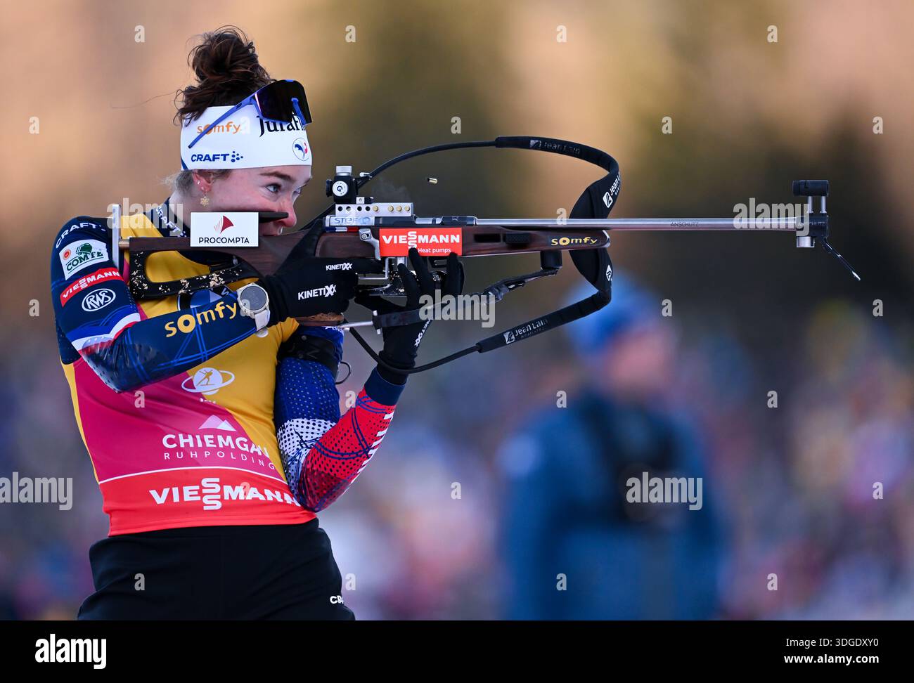 Ruhpolding, Germany. 16th Jan, 2026. Biathlon: World Cup, sprint 7.5 km ...