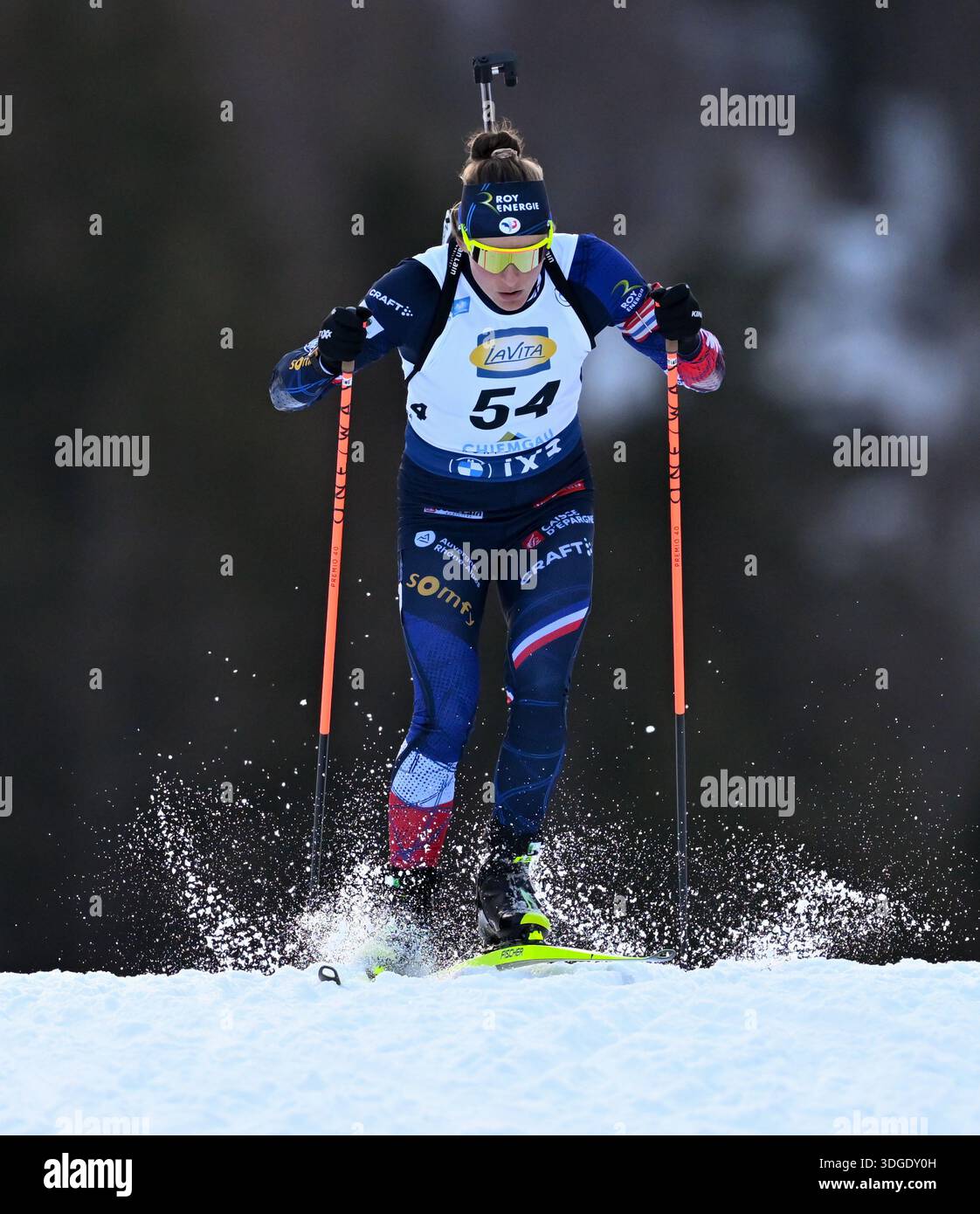 16 January 2026, Bavaria, Ruhpolding: Biathlon: World Cup, sprint 7.5 ...