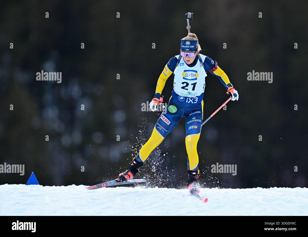16 January 2026, Bavaria, Ruhpolding: Biathlon: World Cup, sprint 7.5 ...