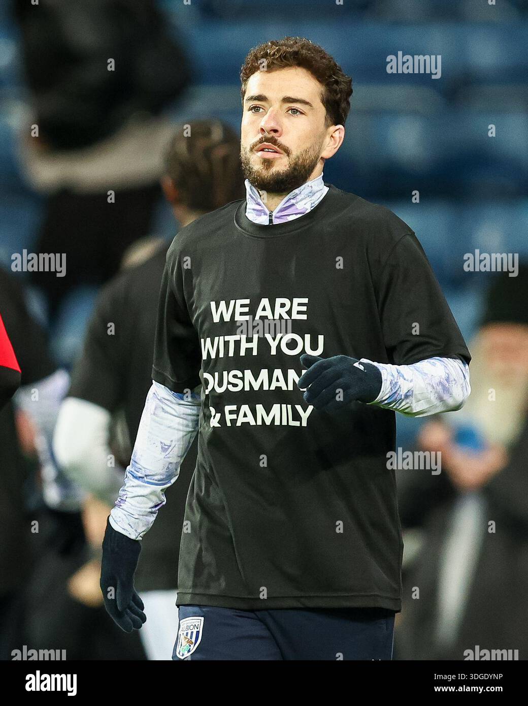 11, Mikey Johnston of West Bromwich Albion at warm up during the Sky ...