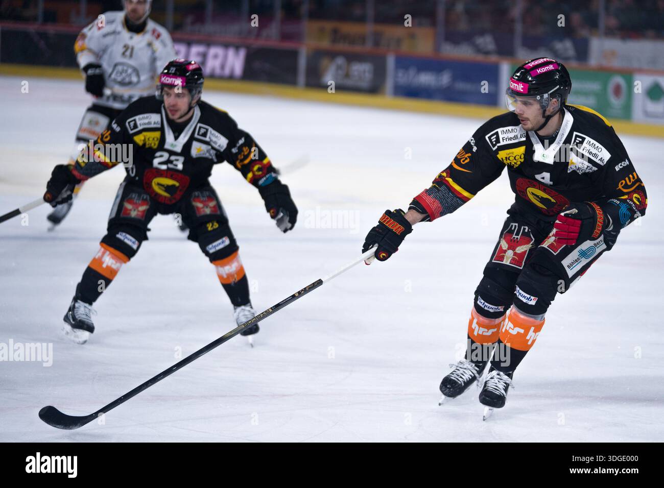 16/01/2026, Bern, PostFinance Arena, NL: SC Bern - HC Lugano, #4 Hardy ...