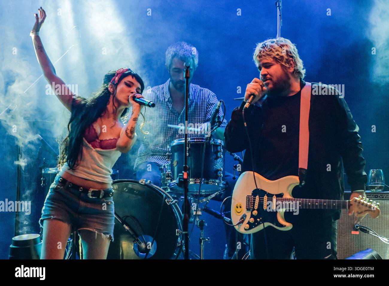 Buenos Aires (Jan. 15th 2026). Argentinian rock singer Santiago ...