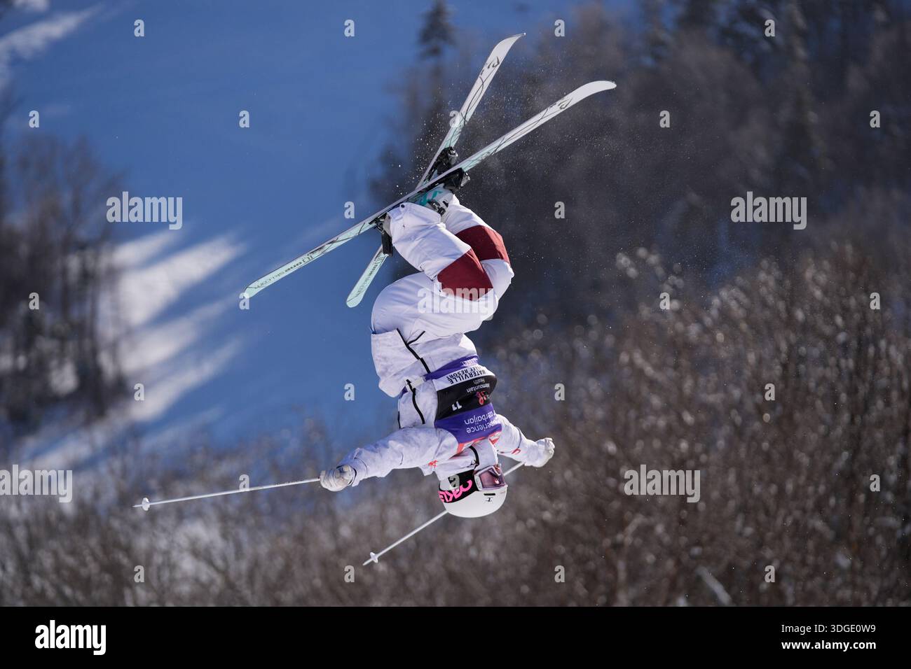 Austria's Avital Carroll competes in the women's World Cup freestyle ...