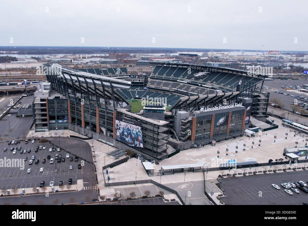 Lincoln Financial Field, Wednesday, Jan. 14, 2026, in Philadelphia. (AP ...