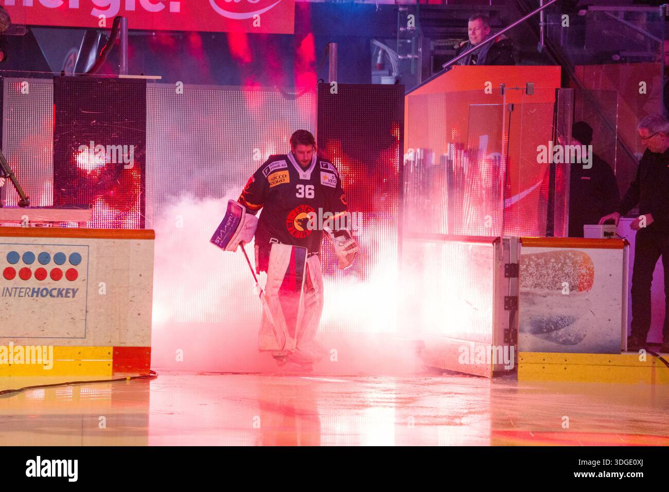 16/01/2026, Bern, PostFinance Arena, NL: SC Bern - HC Lugano, #36 ...