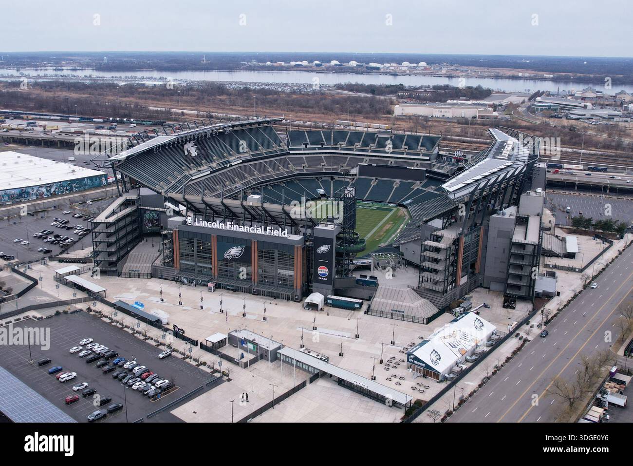 Lincoln Financial Field, Wednesday, Jan. 14, 2026, in Philadelphia. (AP ...