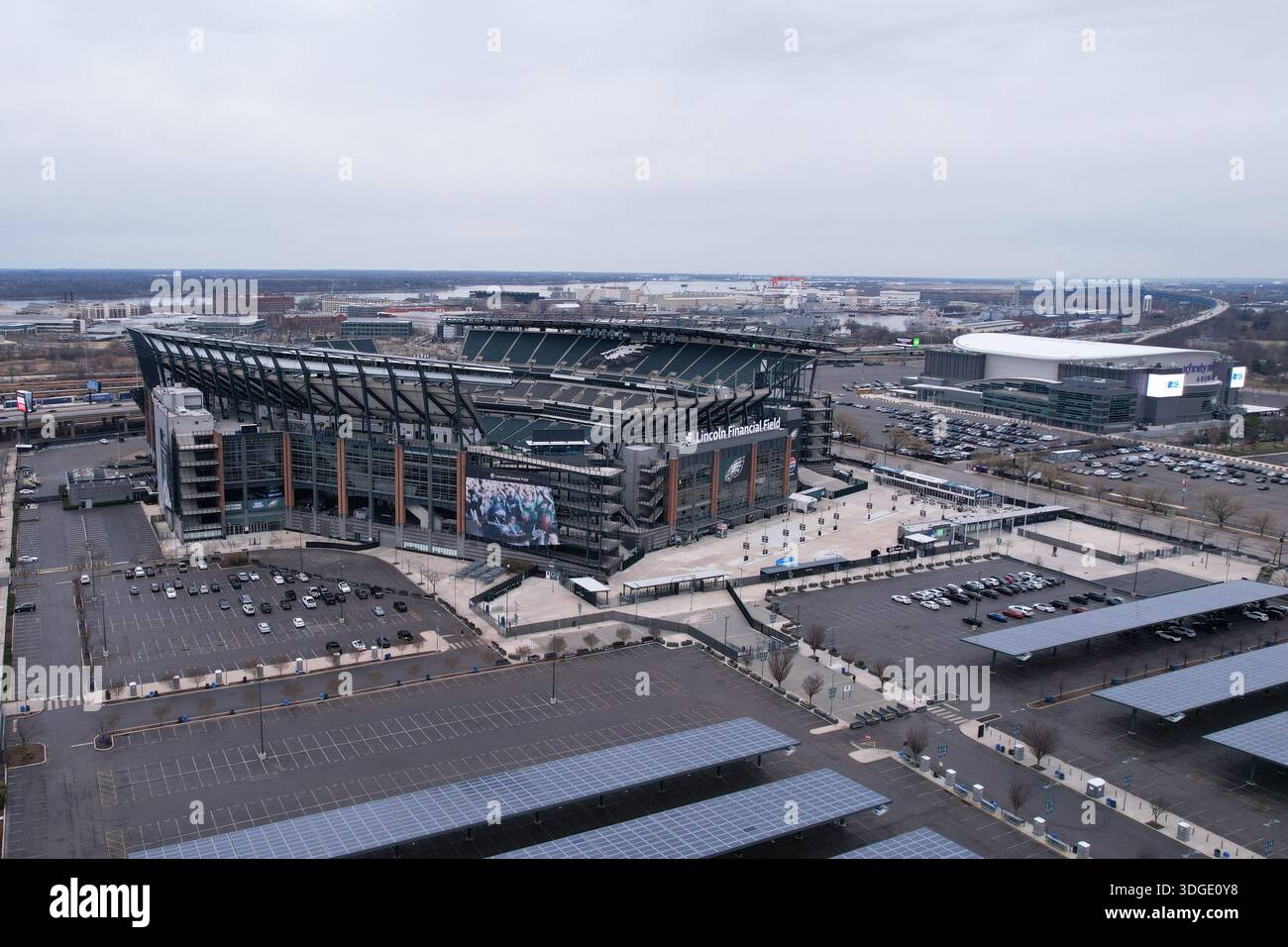 Lincoln Financial Field, Wednesday, Jan. 14, 2026, in Philadelphia. (AP ...