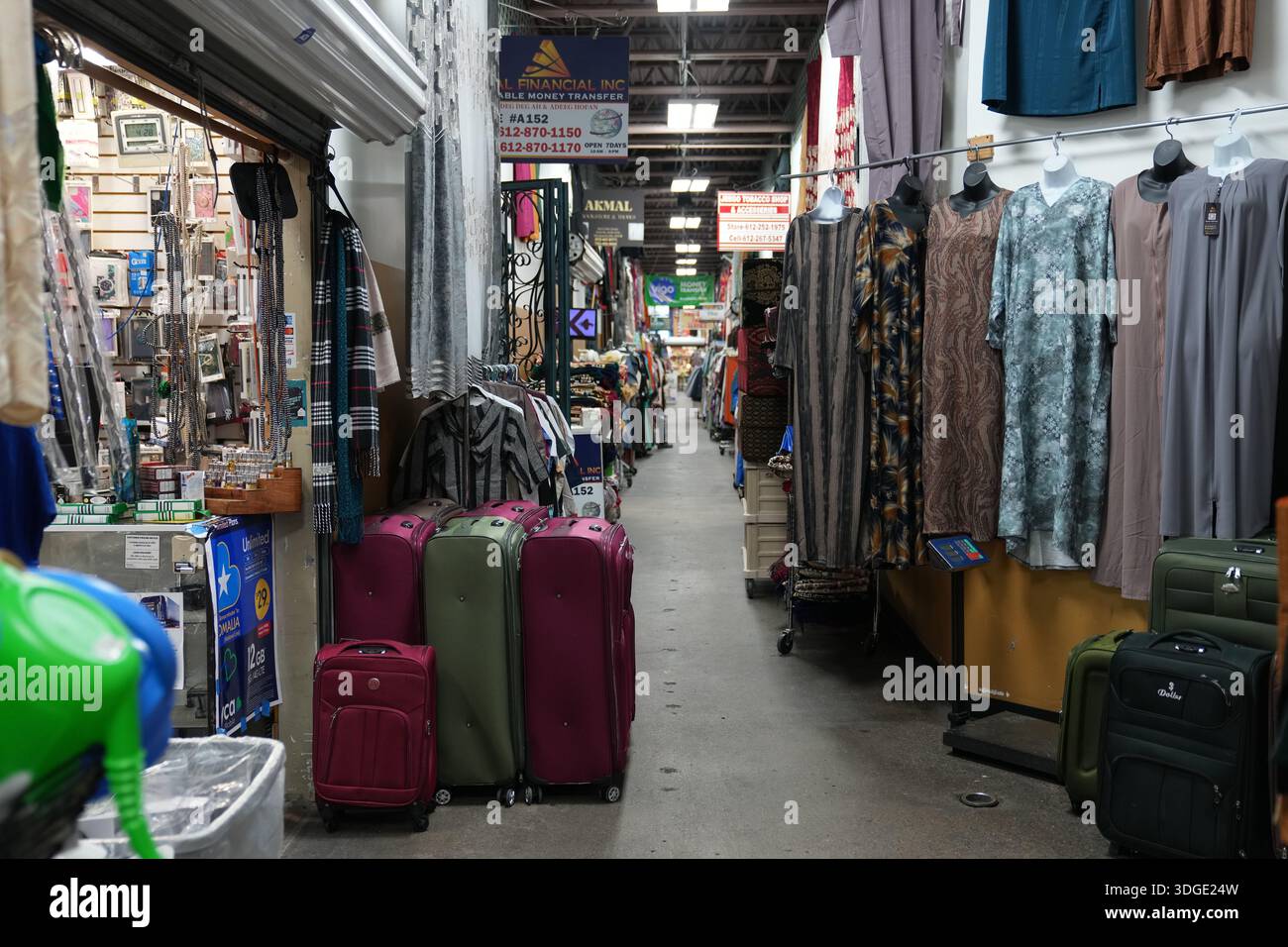 A view of the 24 Somali Mall in Minneapolis, Thursday, Jan. 15, 2026 ...