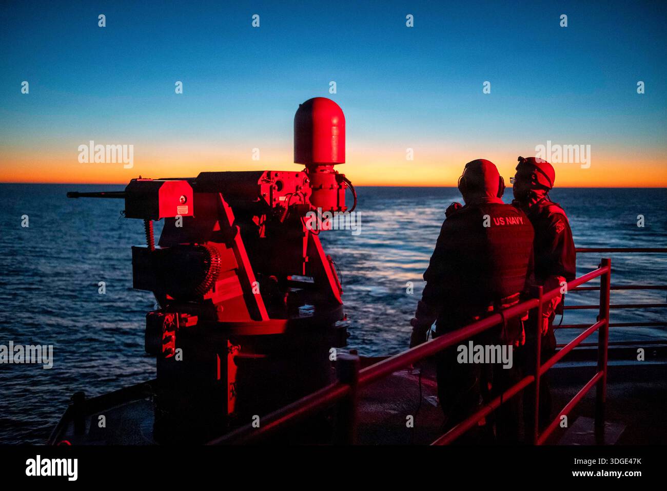PACIFIC OCEAN (Jan. 14, 2026) – U.S. Navy Gunner’s Mate Seaman Cristian ...