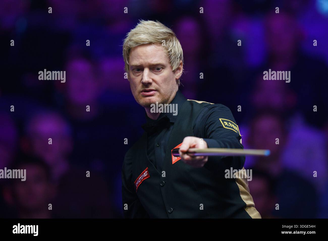 Neil Robertson during the quarter final match between Neil Robertson ...